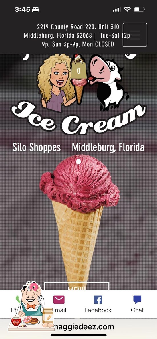 Maggie D’s Ice Cream, Middleburg - Restaurant menu, prices and reviews