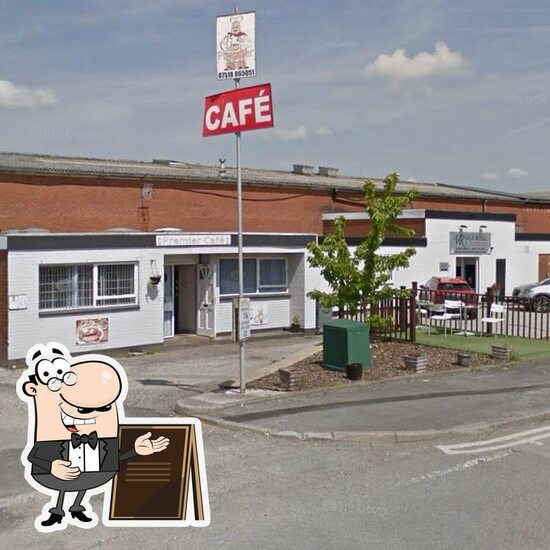 Menu at Premier Cafe, Winsford