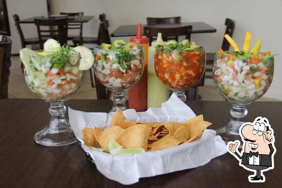 Menu at SpaceFish Mariscos Restaurant, Brownsville