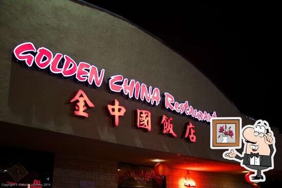 Menu at Golden China Restaurant, Culver City, Venice Blvd.