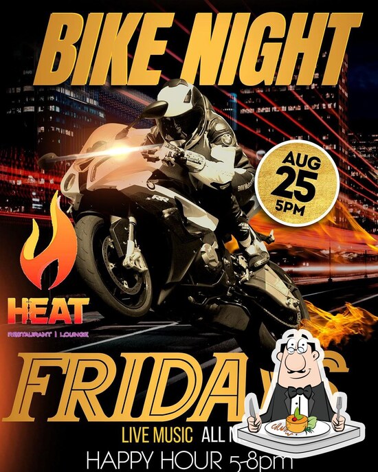 HEAT Restaurant & Lounge, Fairfax - Restaurant menu, prices and reviews