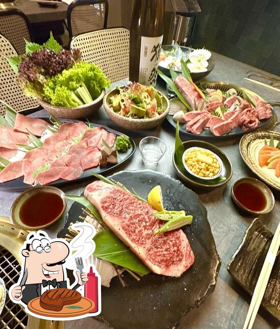 Carta del restaurante Tajima Yakiniku, Sydney