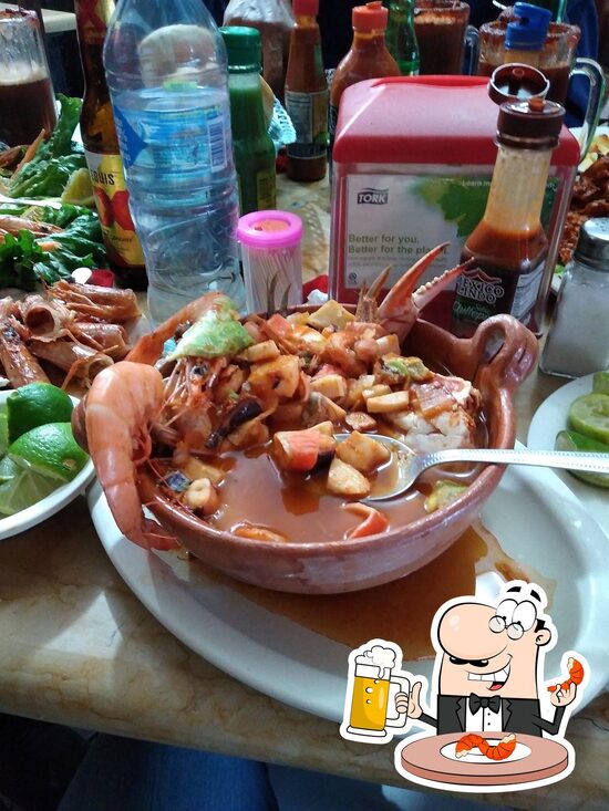 Carta del restaurante Marisqueria 7 Mares, La Magdalena Tlaltelulco