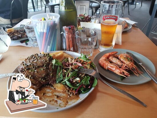 Menu at Harbourside Grill restaurant, Dunedin