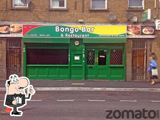Menu at Bongo Bar & Restaurant, London