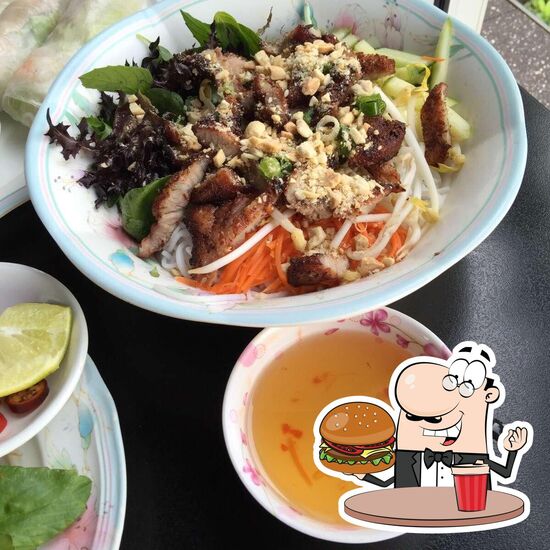 Menu at Vietnamese Saigon Star restaurant, Darwin City