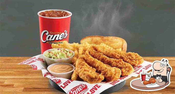 Menu at Raising Cane's Chicken Fingers restaurant, Dubai