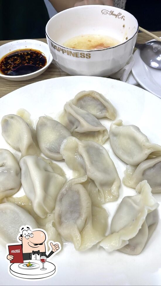Menu at Shaxian Snacks restaurant, Manila