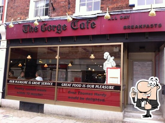 Menu at The Gorge cafe, Dorchester