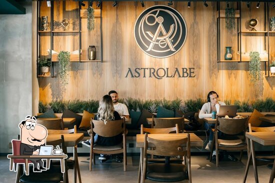 Menu at Astrolabe Coffee Turkey, Istanbul