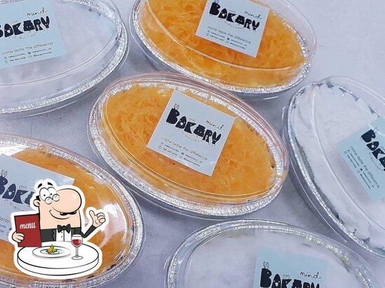 Menu at Bakery Mind, Khon Kaen