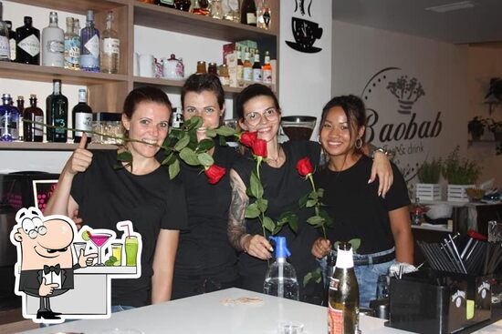 Menu at Baobab Coffee & Drink cafe, Treviglio