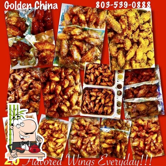 Menu at Golden China Restaurant, Orangeburg