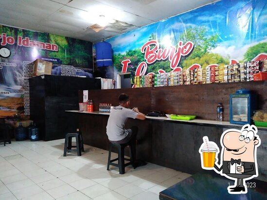 Menu at Burjo Idaman Soetta, Semarang