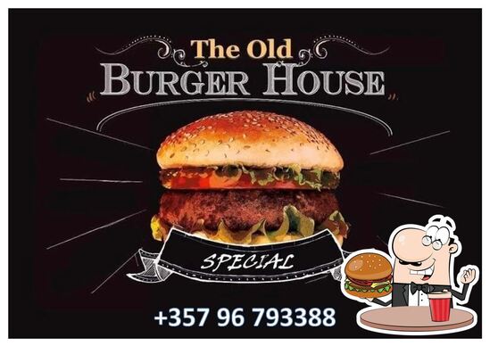 Menu at The Old Burger House, Paralimni