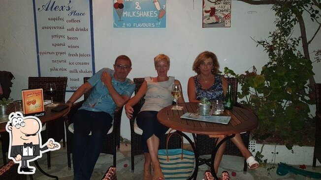 Menu at Alex's Place, Gaios