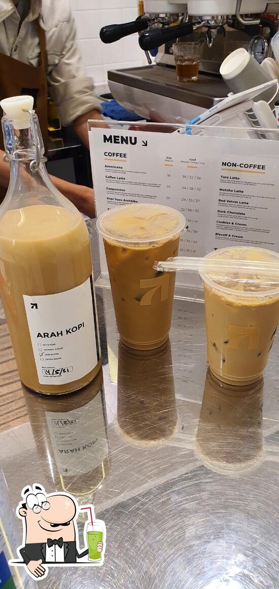 Menu at ARAH Coffee Pondok Indah, South Jakarta