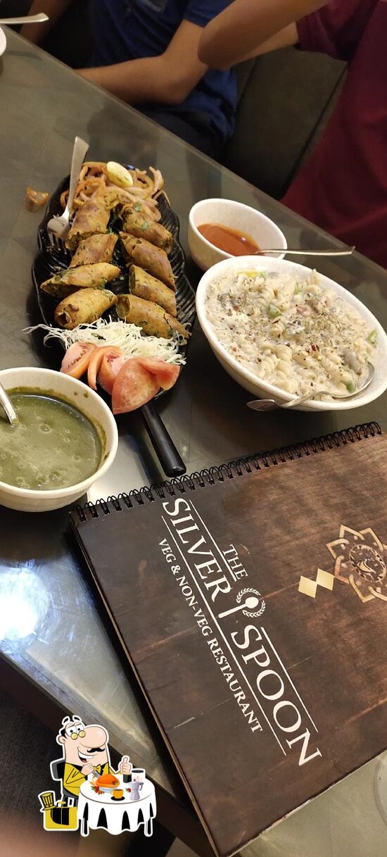 Menu at The silver spoon, Bareilly