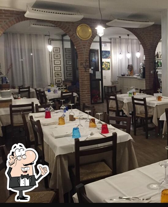 Menu da Riserva del Re ristorante, Casina