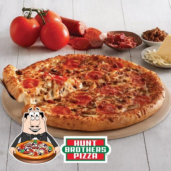 Menu at Hunt Brothers Pizza restaurant, Monroe City