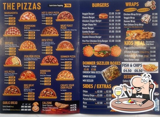 A1 pizza & fish corner, Nottingham - Restaurant menu, prices and reviews