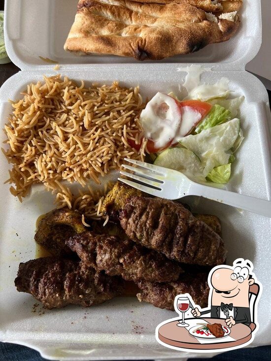 Menu at Afghan Famous Kabob restaurant, Gainesville