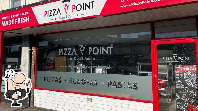 Menu at Pizza Point pizzeria, Lowestoft