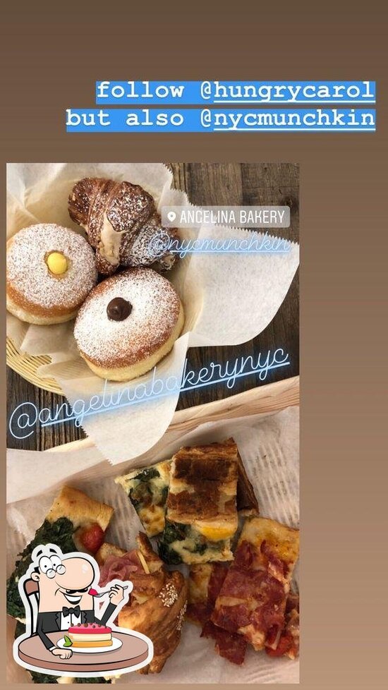Angelina Bakery NYC, 575 8th Ave in West New York - Restaurant menu and ...