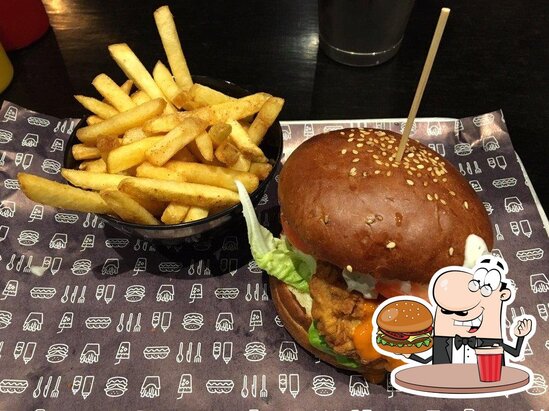 Menu at Burger Junkie restaurant, Launceston