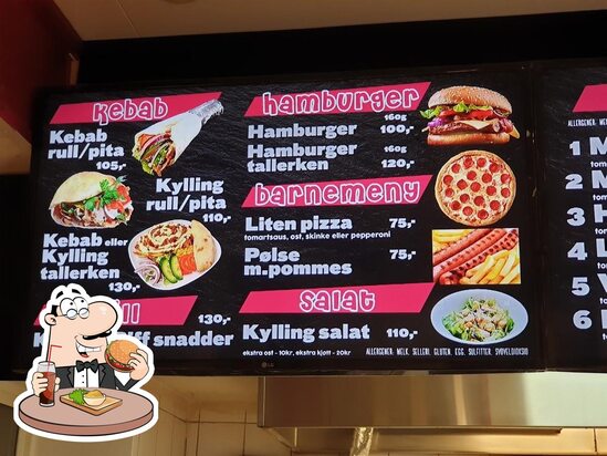 Menu at Sola Pizza & Kebab restaurant, Sola