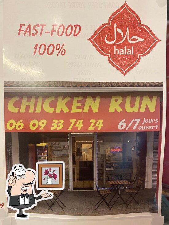 Menu at Chicken run restaurant, Lavelanet