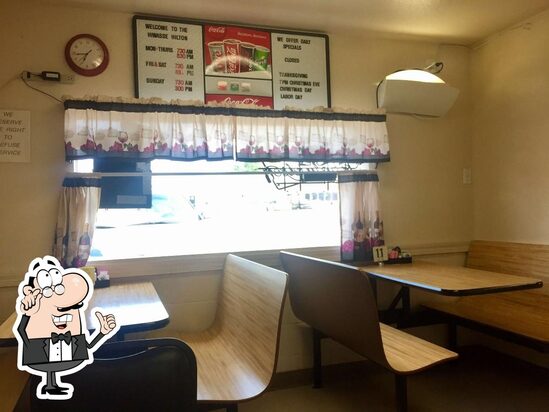 Menu at Hiwasse Diner restaurant, Hiwasse, AR-72