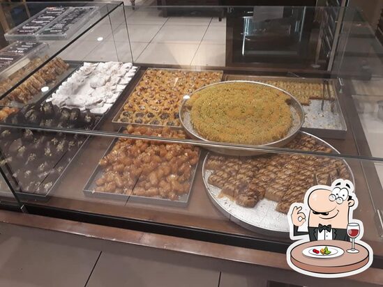Menu at Venetis Bakery, Marousi