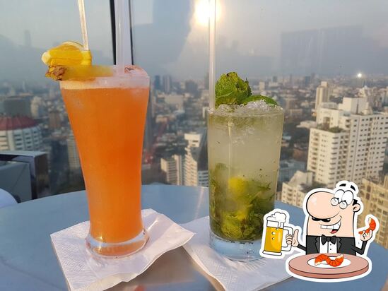 Menu at Octave Rooftop Lounge & Bar, Bangkok