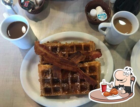 Menu at The Waffle pub & bar, Los Angeles, Sunset Blvd