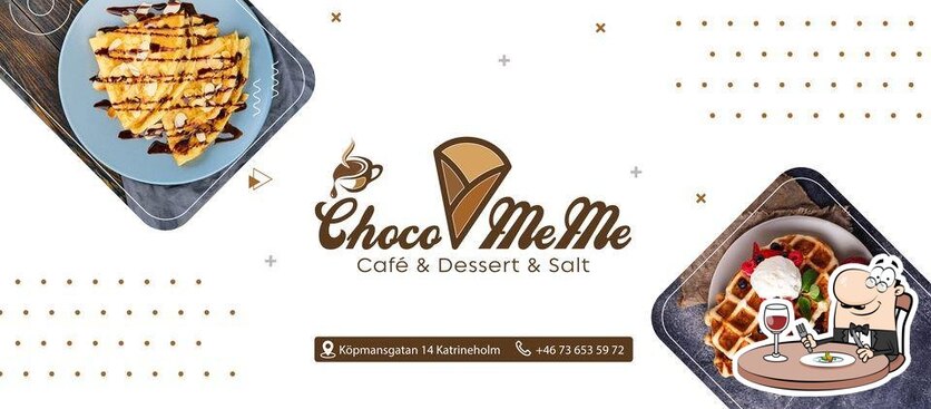 Menu at Café Name Choco MeMe restaurant, Katrineholm