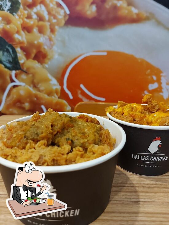 Menu at Dallas Chicken restaurant, Pekanbaru