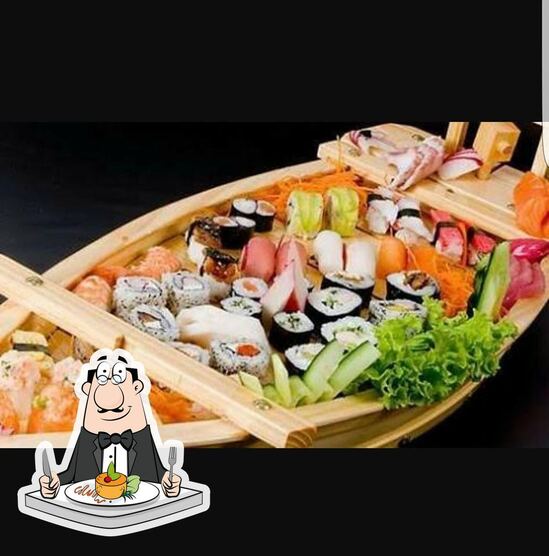 Menu at Eli Sushi restaurant, Guia Lopes da Laguna