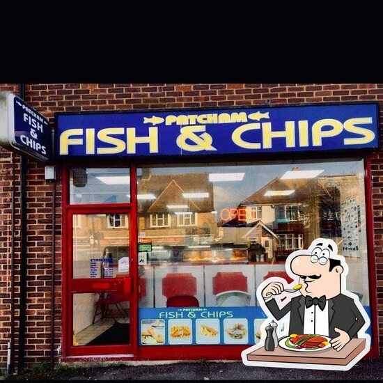 Menu at Patcham Fish & Chips Shop restaurant, Brighton