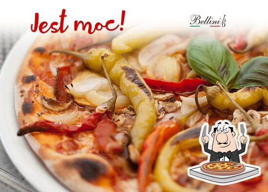 Menu at Pizzeria Bellini, Szczecin