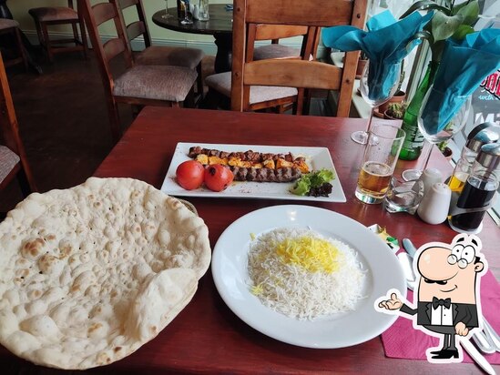 Menu at Shandiz restaurant, Sunderland