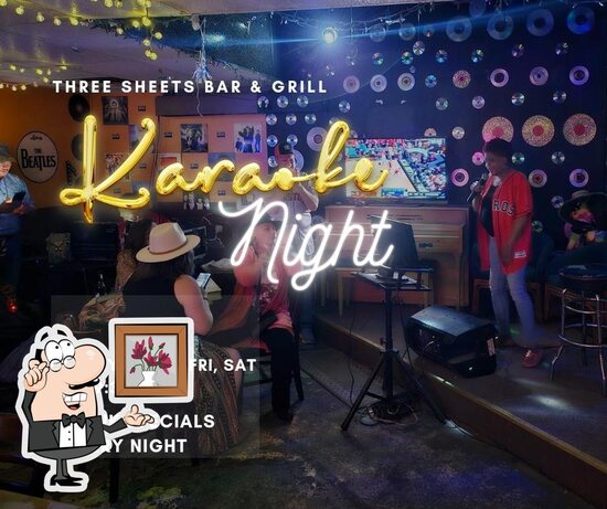Three Sheets Bar & Grill, Houston - Restaurant menu, prices and reviews