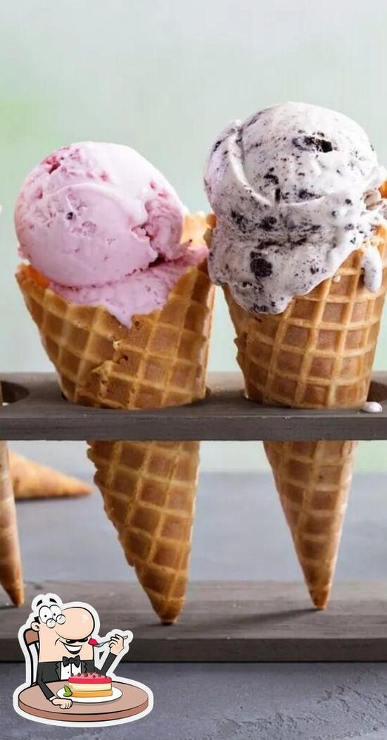 Menu at Danny's Ice Cream restaurant, De Leon Springs