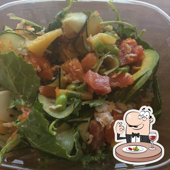 Carta de Poke Bar, El Segundo