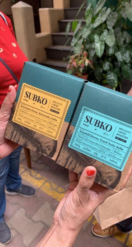 Menu at Subko Specialty Coffee Roasters and Bakehouse, Mumbai