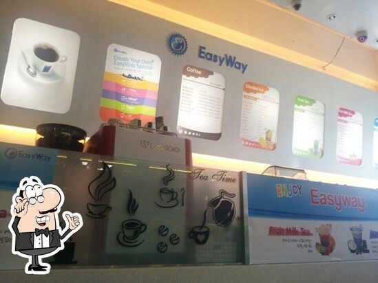 Menu at Easy Way cafe, Ulsan