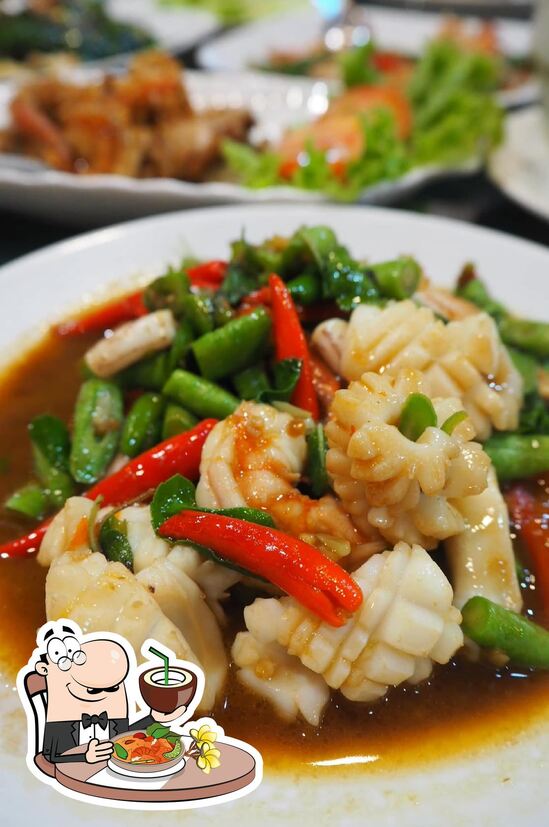 Menu at Nong Korn Restaurant, Wichit, R74X+WXR