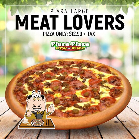 Menu at Piara Pizza pizzeria, Salinas