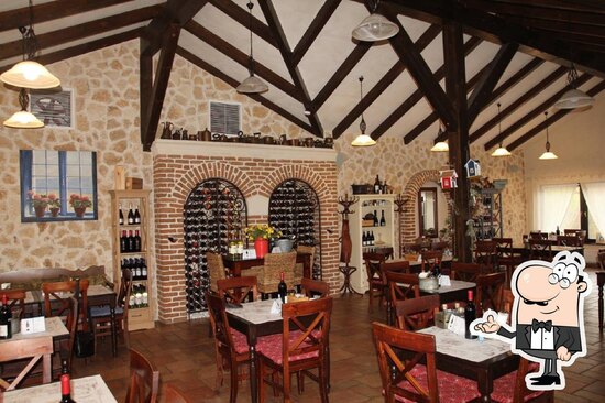 Menu at Blue Window, Slatina