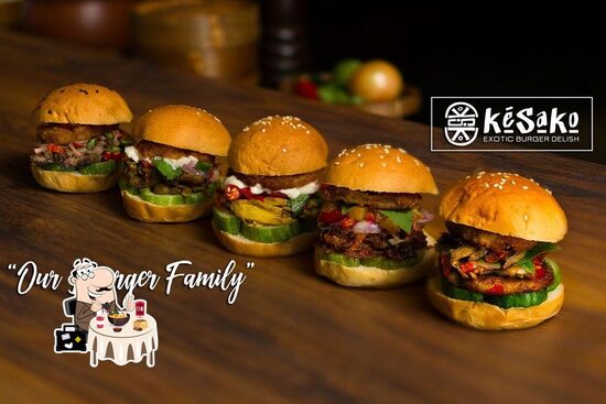 KéSaKo Burger restaurant, Jakarta - Restaurant menu